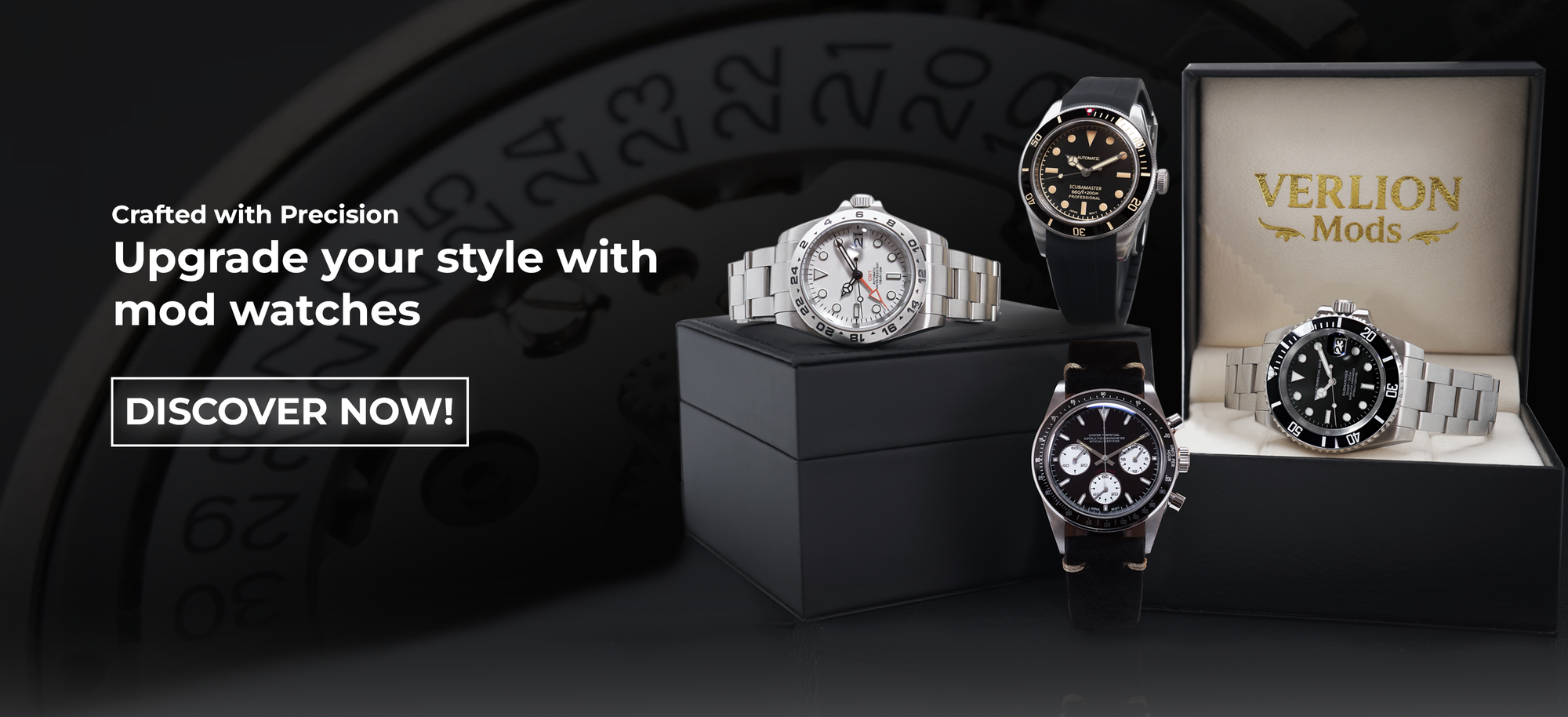 Verlion Mods | Mod Watches & Custom Automatic Timepieces